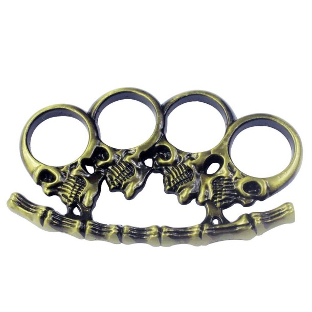 Skull Brass Knuckles – The Bro Cave